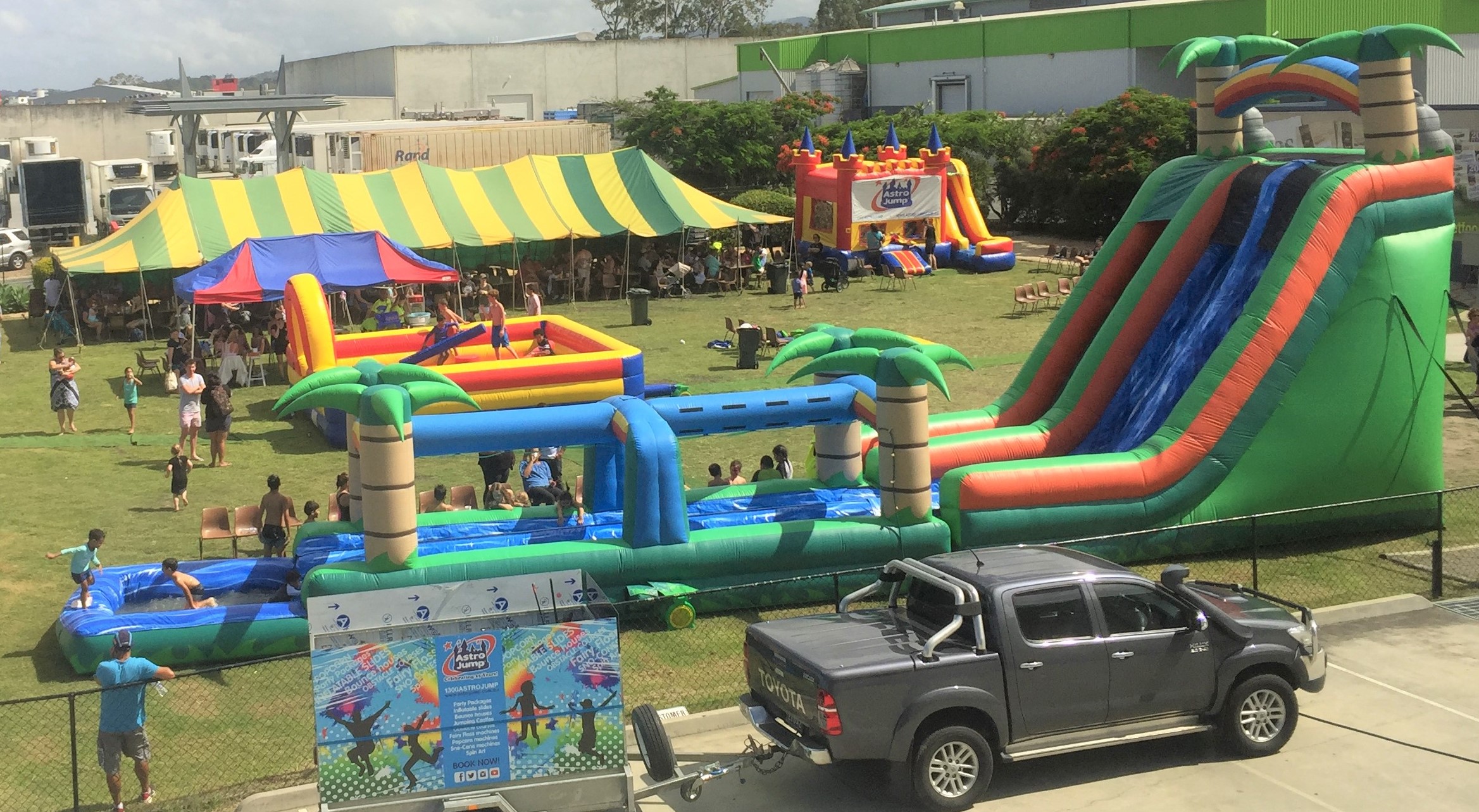 Brisbane Jumping Castle Hire Brisbane | Inflatable Water Slide Hire ...
