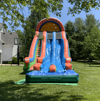 Louisville - 20' Big Bump Dual Lane Water Slide