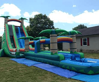 Atlanta NW - 27’ Extreme Tropical Dual Lane Waterslide